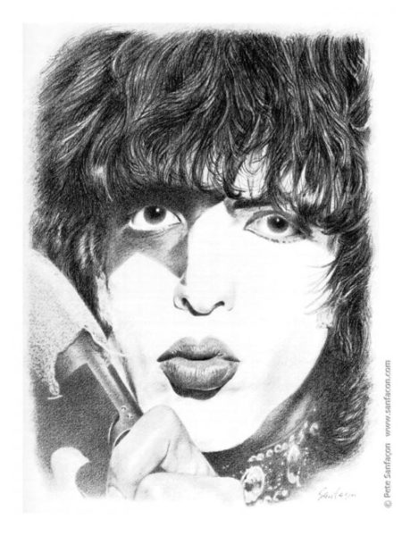 Starchild Pencil Drawing | Paul Stanley